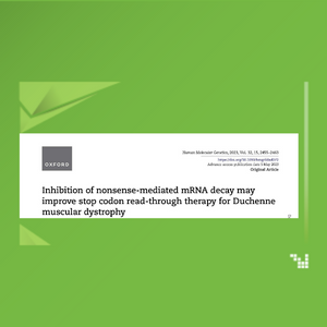 Inhibition of nonsense-mediated mRNA decay may improve stop codon read ...